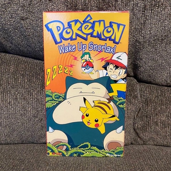 Pokemon | Media | Pokemon Wake Up Snorlax Vhs | Poshmark